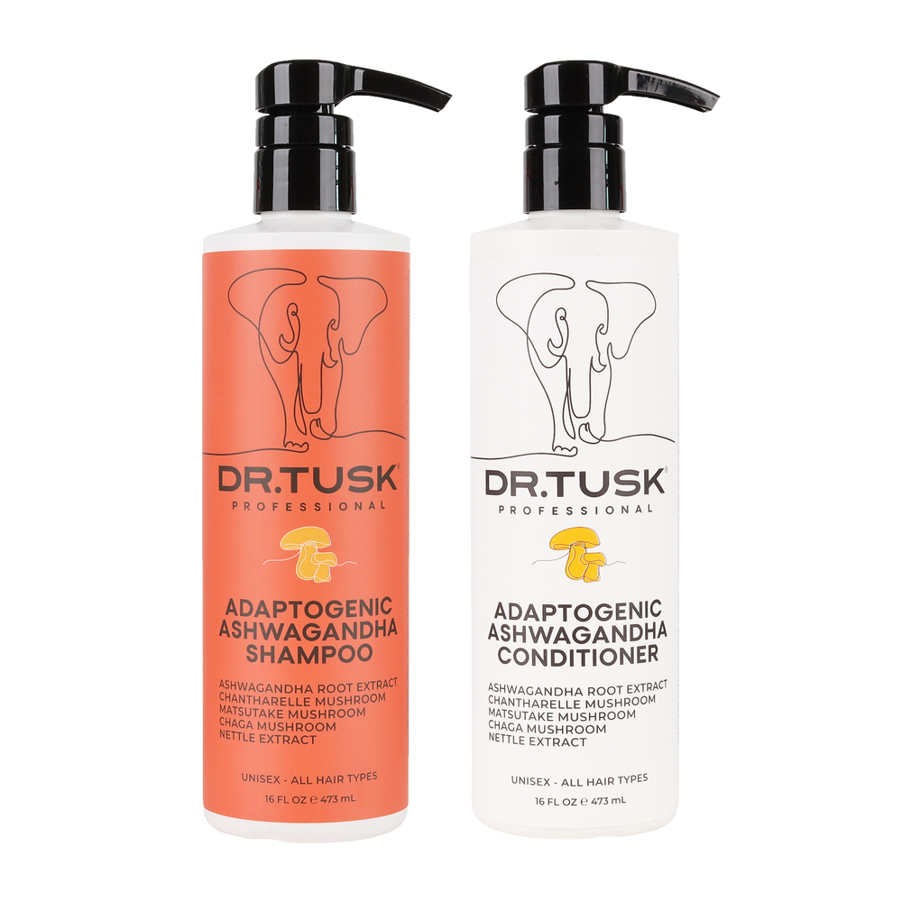 DR.TUSK Plant-based shampoo and lotion